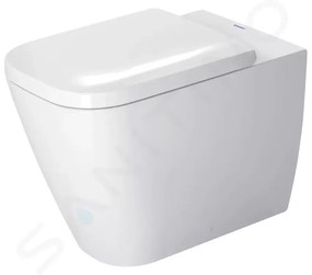 DURAVIT - Happy D.2 Stojící WC, s WonderGliss, bílá (21590900001)