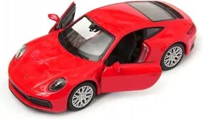Welly Porsche 911 Carrera 4S 1:34 červená