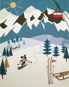 Komar Vliesová fototapeta Mickey Alpine 200 x 250 cm