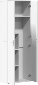 Skříň highboard bílá 60 x 35 x 180 cm kompozitní dřevo 3276665
