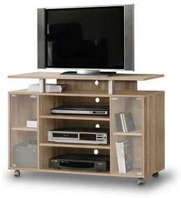 Sconto TV stolek RAT 338 dub sonoma/sklo