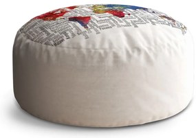 Taburet Circle jména států, bílá