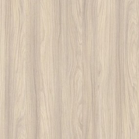 Kombinovaná kancelářská skříň PRIMO WOOD, dveře na 2 patra, 1434 x 800 x 420 mm, dub přírodní