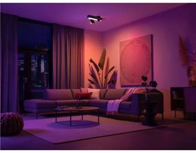 Philips-LED RGBW Stmívatelné bodové svítidlo Hue CENTRIS 3xGU10/4,2W + LED/11W