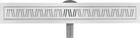 Mexen Flat 360° M22 rotační lineární odtok 60 cm, chrom - 1029060-40