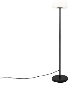 Chytrá moderní venkovní stojací lampa černé odstín bílé včetně Wifi A60 - Virginie