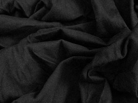 Jersey prostěradlo HIGHFIT černé 90 x 200 cm