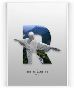 Plakát / Obraz Rio de Janeiro Samolepící plátno A4 - 21 x 29,7 cm