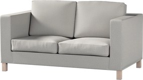 Potah na pohovku IKEA Karlanda 2-místná, krátký barva šedá látka pletený vzor