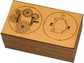 iDventure 3D dřevěná skládačka hlavolamu Cryptex / Doba trvání: 15-20