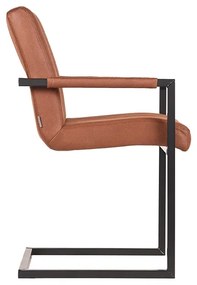 LABEL51 jídelní židle MILO koňak Color: Cognac UK-30.208