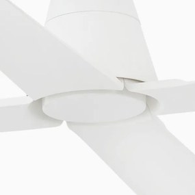 FARO 33480 - Stropní ventilátor TYPHOON IP44 pr. 130 cm bílá + dálkové ovládání