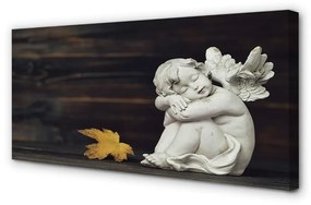Obrazy na plátně Spací angel listy board 100x50 cm
