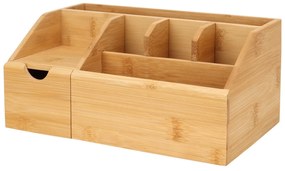 Eleganza Kosmetický organizér Bamboo, 24 x 11 x 15 cm