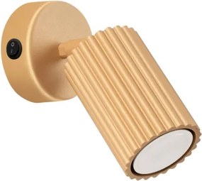 Závěsné svítidlo SOLLUX KARBON zlaté GU10 1x10W bez žárovky SL.1560
