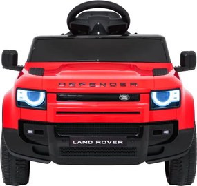 Elektrické autíčko Land Rover Defender červené