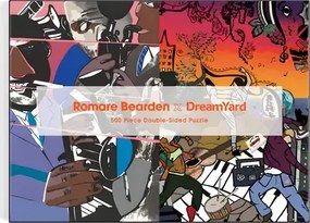 GALISON Oboustranné puzzle Romare Bearden x DreamYard / 500 dílků