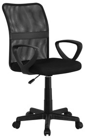 Kancelářská židle, černá, Tempo Kondela REMO 3 NEW