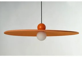 Designový lustr Freya oranžová