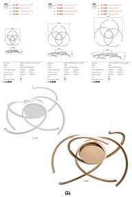 Redo 01-2748 - LED Stmívatelné stropní svítidlo ALIEN LED/75W/230V 3000K bílá
