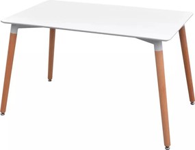 Jídelní souprava 7ks bílá skandi