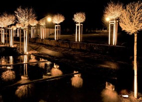 IMPR 100133 LED Zápustné zemní svítidlo 3x3W teplá bílá kulaté pojezdové - DEKOLIGHT