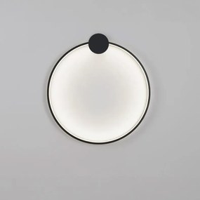 Toolight Toolight, LED nástěnné svítidlo 40cm, 4000K, 17W, APP1386-CW, černá matná, OSW-00910