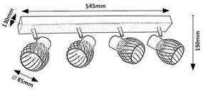 Rabalux ABERAMA bodové svítidlo 73004