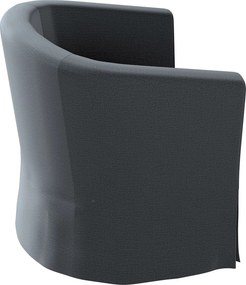 Potah na křeslo IKEA Ektorp Tullsta barva šedá látka sametová