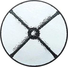 Zahradní set TREGO ISLAND - 2 židle a kulatý stůl ø 60 cm, bílá