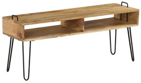 TV stolek z masivního mangovníkového dřeva 110 x 35 x 45 cm - Default Title