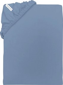 TOM Tailor Jersey napínací prostěradlo, 140-160 x 200 cm (modrá)