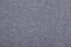 Betap koberce SUPER CENA: Šedý svatební koberec Budget metrážní - Bez obšití cm