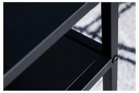 Massive home | Konferenční stolek DURA STEEL 100 CM černý kov