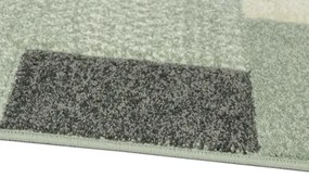 Koberce Breno Kusový koberec PORTLAND 759/RT4G, Zelená, Vícebarevné, 133 x 190 cm