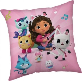 Jerry Fabrics Polštářek Gábinin kouzelný domek GD02 40x40 cm