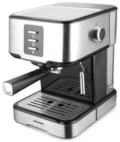 Heinner HEM-850IXBK - Pákový kávovar espresso 850W/230V nerez/černá