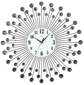 Obrovské velké paprskovité nástěnné designové hodiny JVD HJ23.2