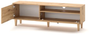 Bari TV stolek dub artisan scandi 160x60x36,5cm