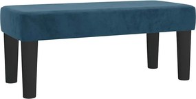 Box spring postel s matrací tmavě modrá 120 x 200 cm samet 3137717