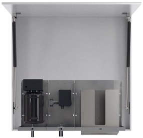 NOFER TOWEL zrcadlová skříňka 1000 mm se senzorovým dávkovačem mýdla, vodovodní baterií a zásobníkem na papírové ručníky - MUM000118