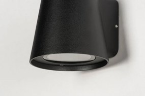 Nástěnné venkovní černé svítidlo Grand Mona Nero One IP54