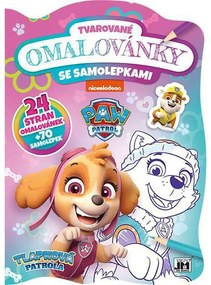 Jiri Models Tvarované omalovánky Tlapková patrola