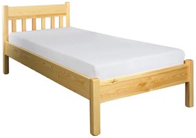 dřevěná jednolůžková postel z masivního dřeva LK156 pacyg
