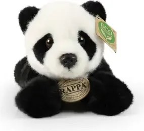 Rappa Plyšová panda ležící 20 cm / ECO-FRIENDLY / od 0 let