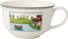 Villeroy&Boch Villeroy & Boch Charm & Breakfast Design Naif XL šálek na café au lait, 15,6 × 12,3 × 7,6 cm, 370 ml