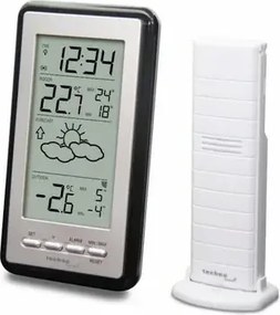 TechnoLine WS 9130 stříbrná / hodiny / teplota / předpověď / 2x AAA
