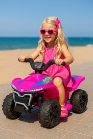 Elektrické autíčko QUAD Kids E-ATV růžové