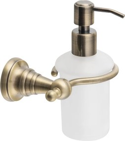 Sapho Sapho, DIAMOND dávkovač mýdla 200ml, mléčné sklo, bronz, 1319-19