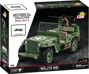COBI 2805 Willys MB / 1207 kostek / 1:12 / od 10 let